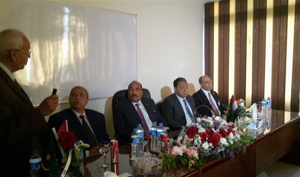 Mauritanian president inspects Ismailia Poultry Co