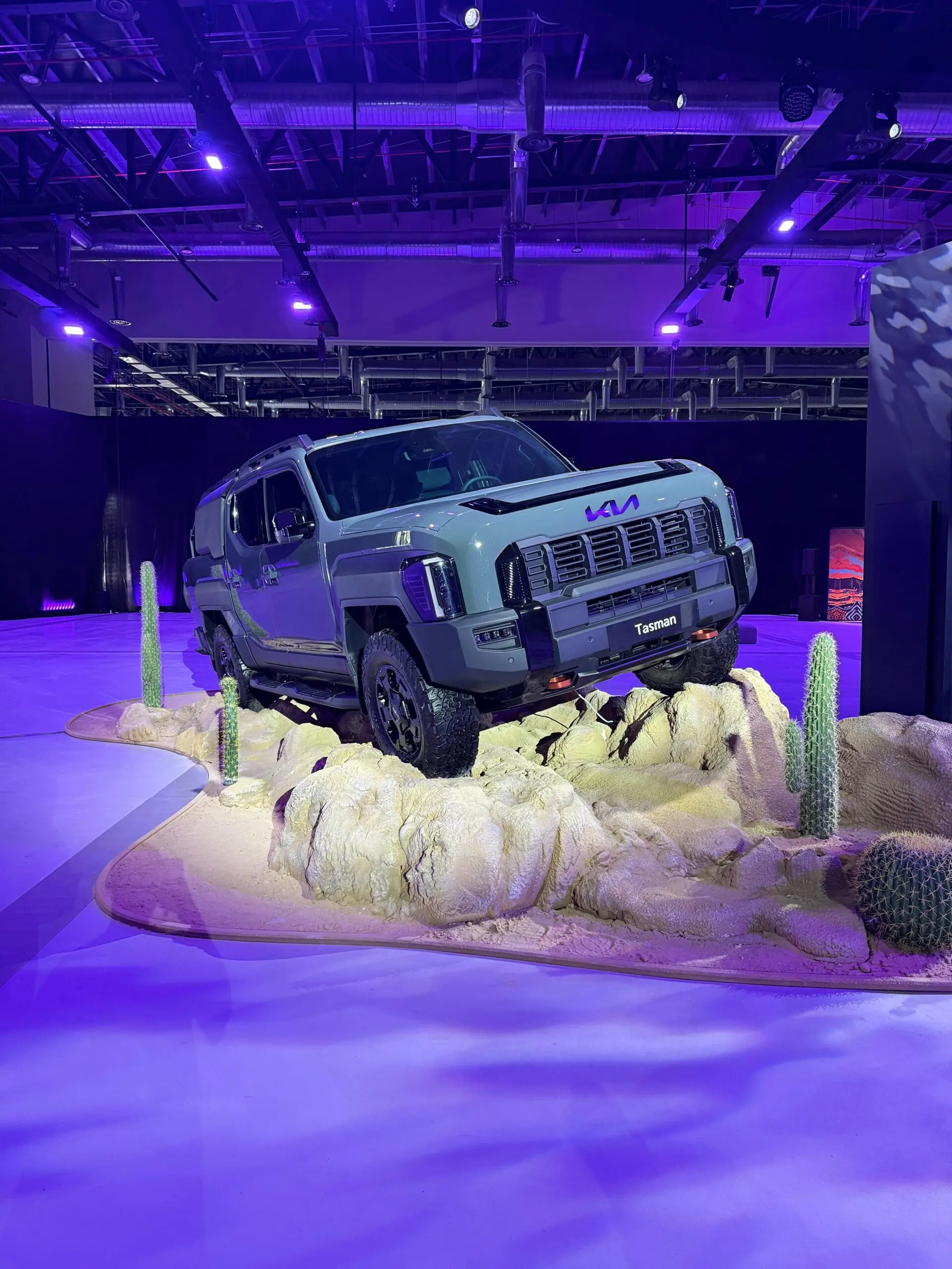 كيا تاسمان 2026 البيك أب تظهر لأول مرة