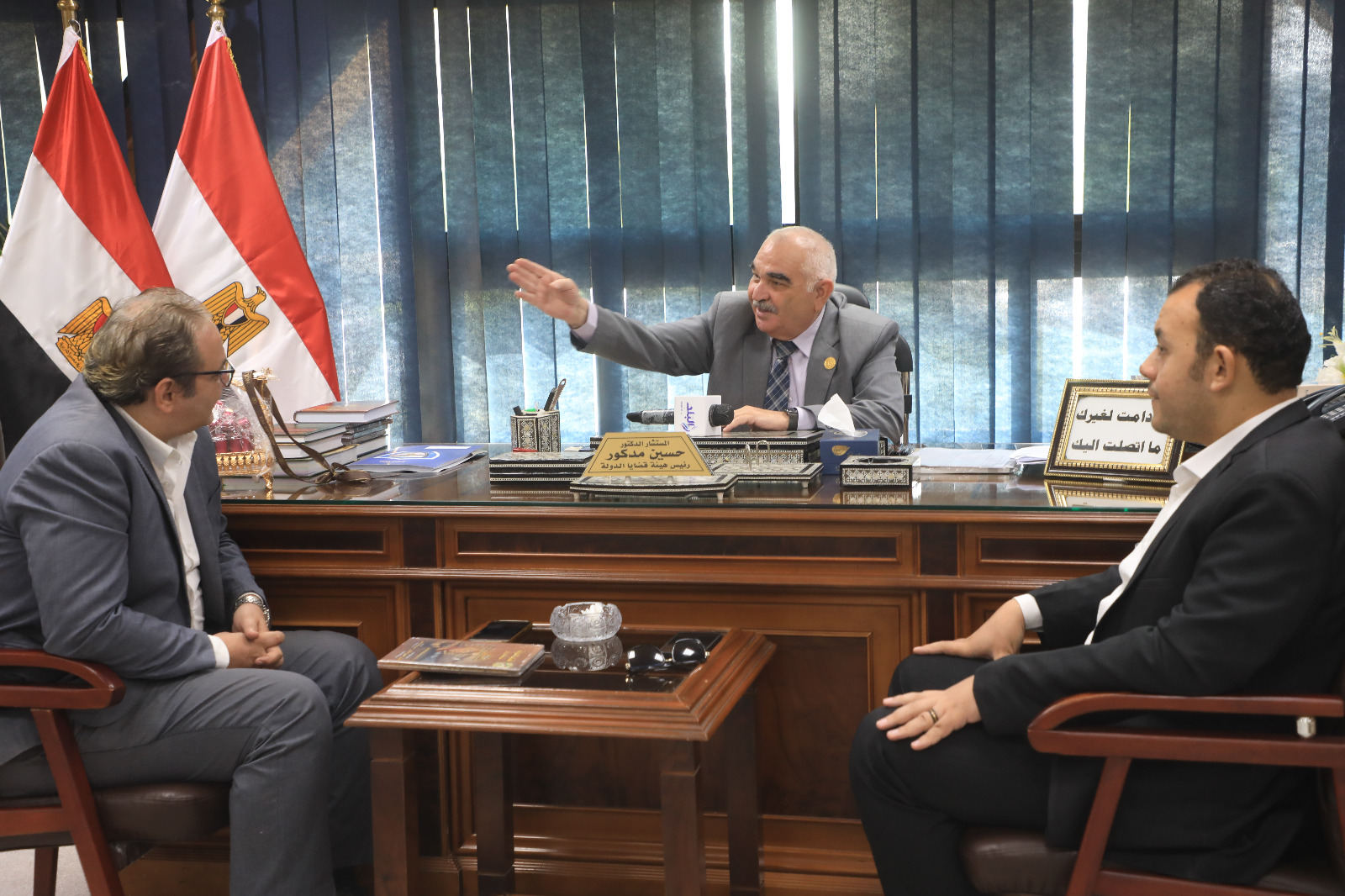 «لو دامت لغيرك ما اتصلت اليك».. رئيس قضايا الدولة يكشف لـ صدى البلد سر ...